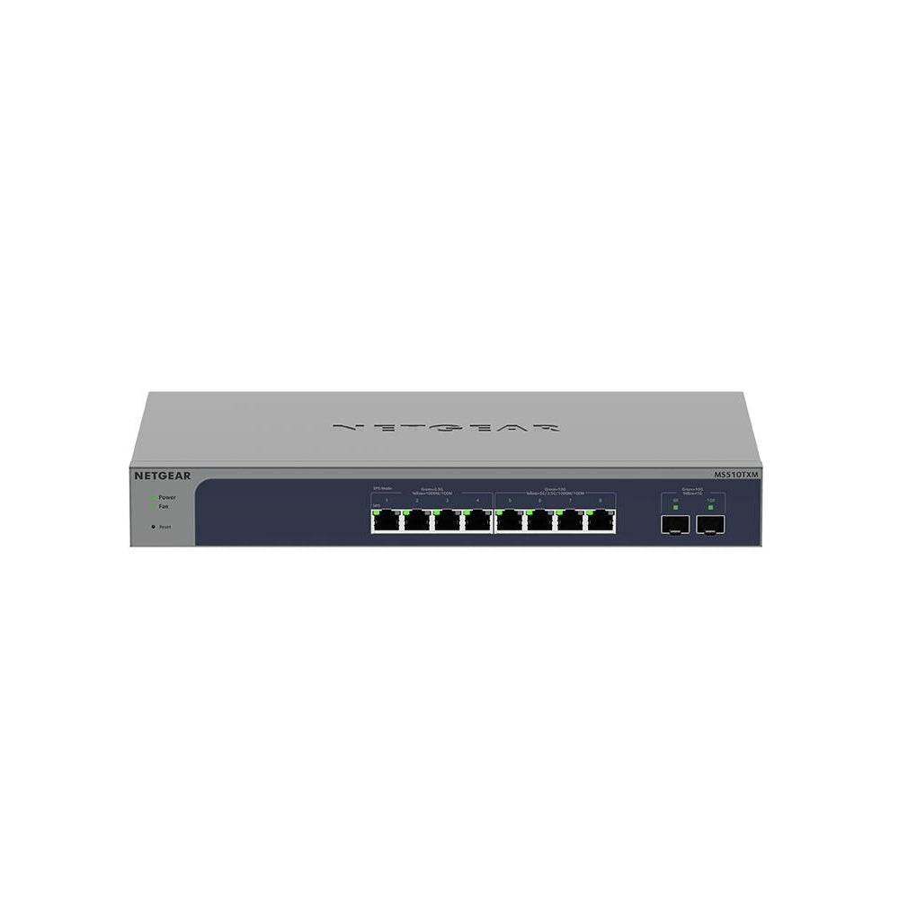 NETGEAR 8-Port 10G Multi-Gigabit Ethernet Smart Switch (MS510TXM ...