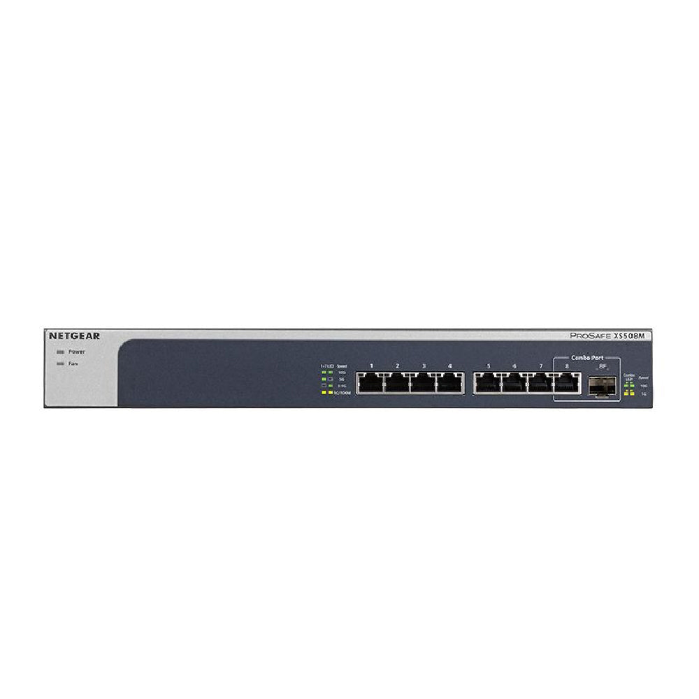 NETGEAR XS508M 8-Port 10G Multi-Gigabit Ethernet Unmanaged Switch ...
